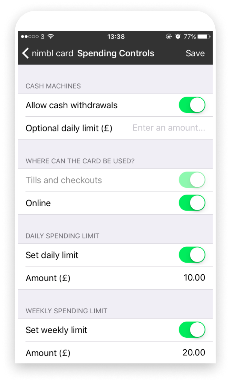 nimbl - Teaching Children How Money Works