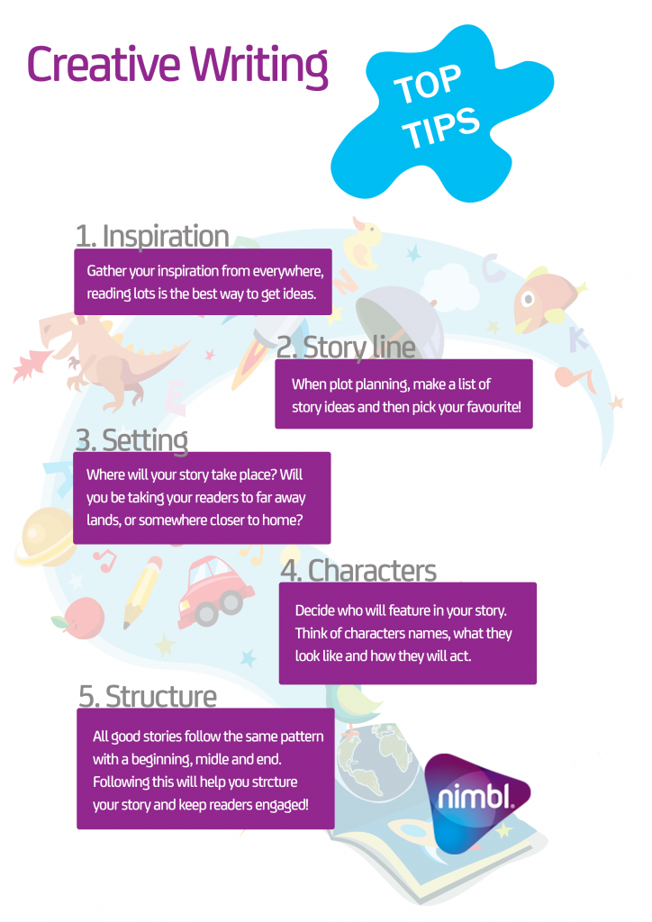 Creative Writing Top Tips - nimbl